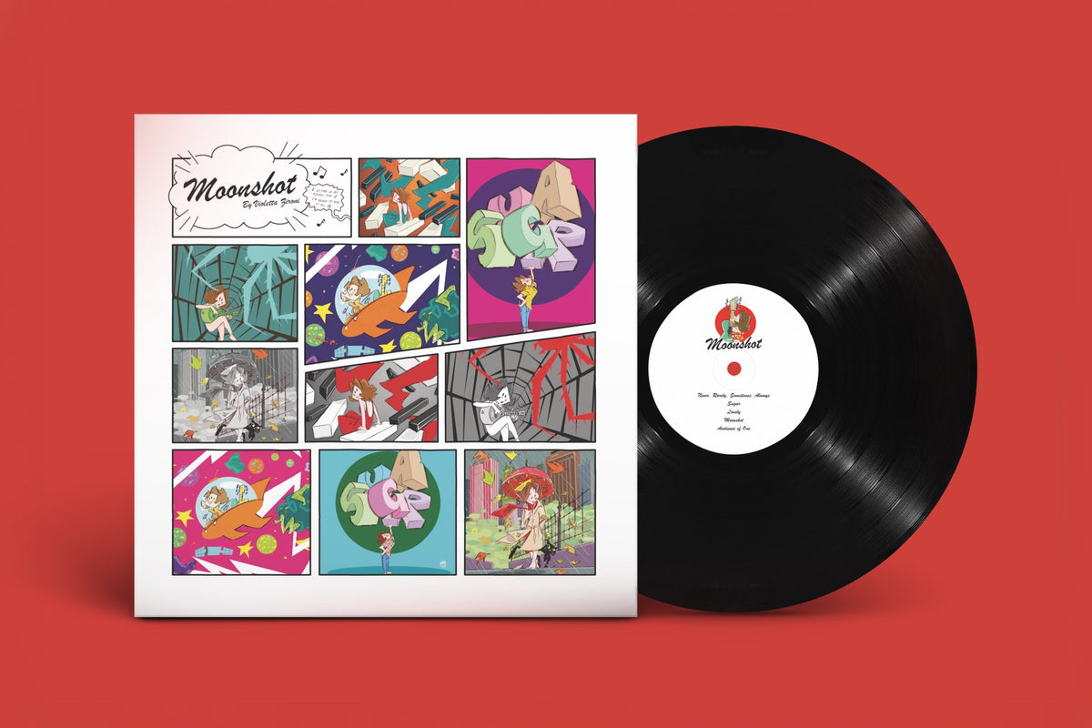 Moonshot Vinyl & Poster – Not Zero Yet